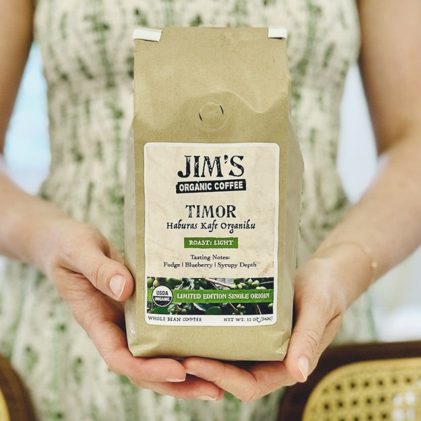 Jim's Limited-Edition Coffee from Timor – Jim's Organic Coffee